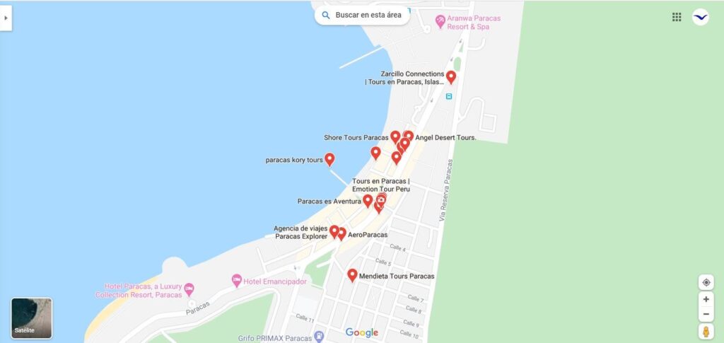 Reserva Nacional de Paracas - AeroNasca